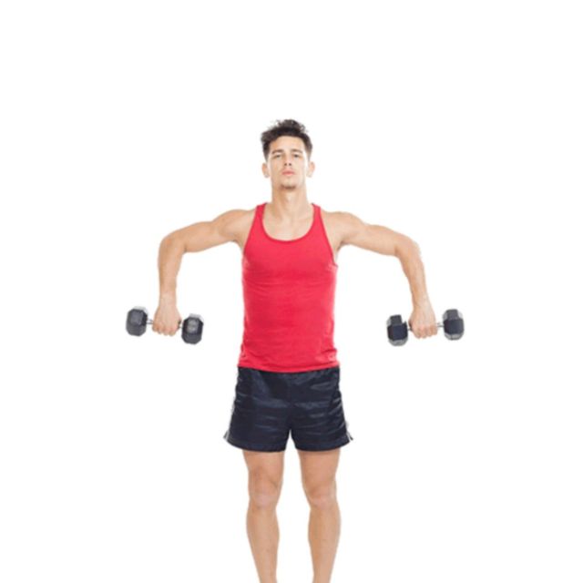 Shoulders - Dumbbell Scarecrow by Saranyapong T. - Exercise How-to ...