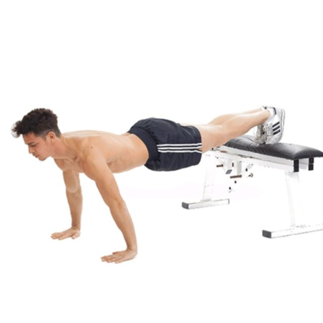 Chest - Decline Pushup - Exercise How-to - Skimble