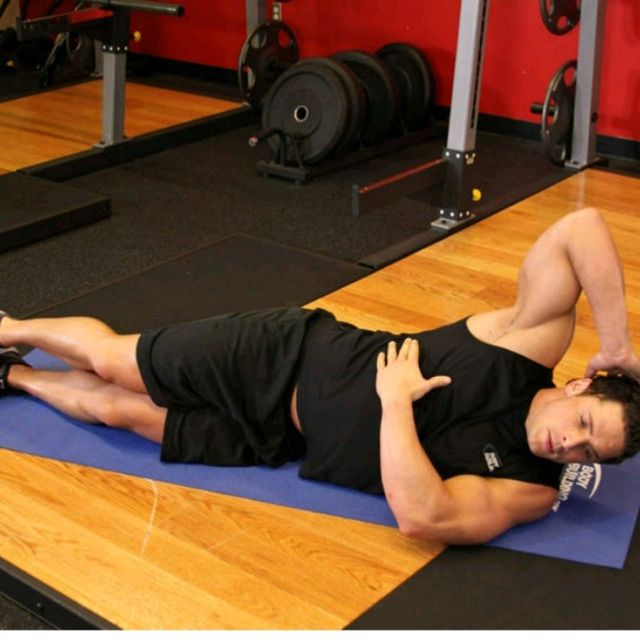 Side Jackknife - Exercise How-to - Workout Trainer by Skimble