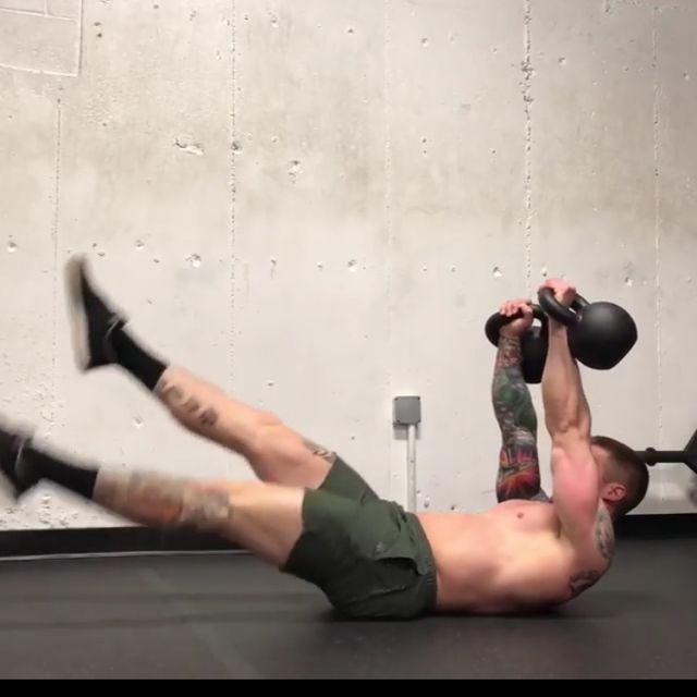 Hollow Body Futter Kicks by Rob D - Exercise How-to - Skimble