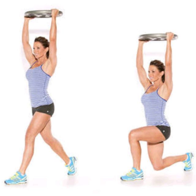 Overhead Split Squat by Daniel Arixi - Exercise How-to - Skimble