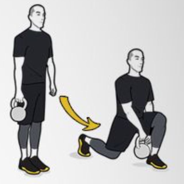 Lunge Pass Through - Exercise How-to - Workout Trainer by Skimble