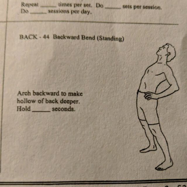 Backward Bend by Mike Jones - Exercise How-to - Skimble