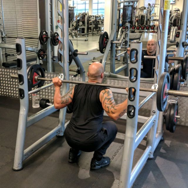 Barbell Squat by Lucian Vp - Exercise How-to - Skimble