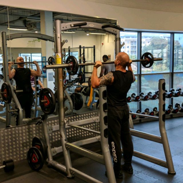 Shoulder Press (BBL) by Lucian Vp - Exercise How-to - Skimble