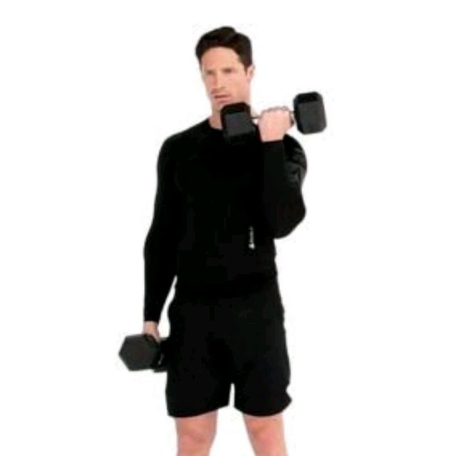 Twisting Dumbbell Bicep Curls by Myint H. - Exercise How-to - Skimble
