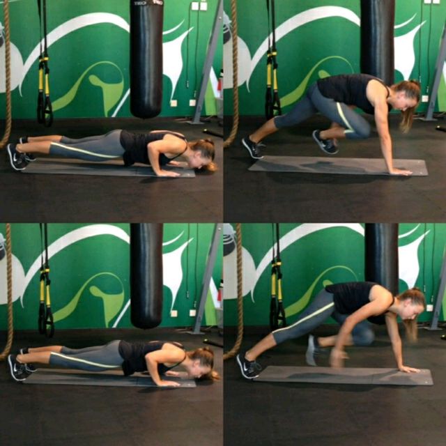 Push Up To Toe Touches - Exercise How-to - Workout Trainer by Skimble