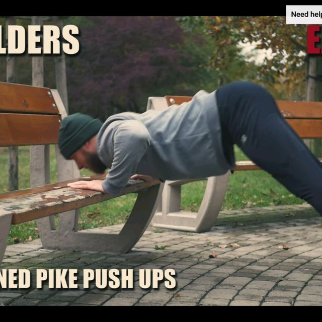 Inclined Pike Pushups by Andrew Walz - Exercise How-to - Skimble