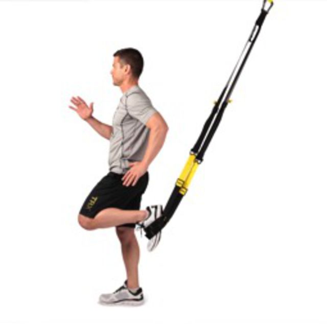 TRX Suspended Lunge - Exercise How-to - Workout Trainer by Skimble
