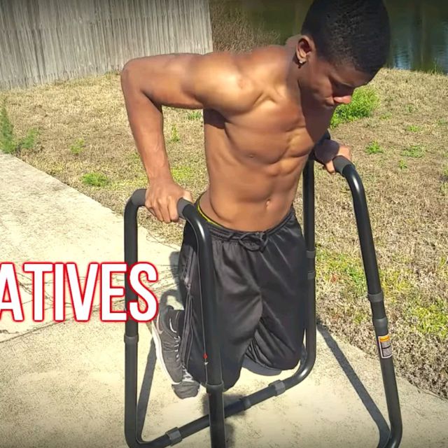 Dips Negatives by Andrew Walz - Exercise How-to - Skimble