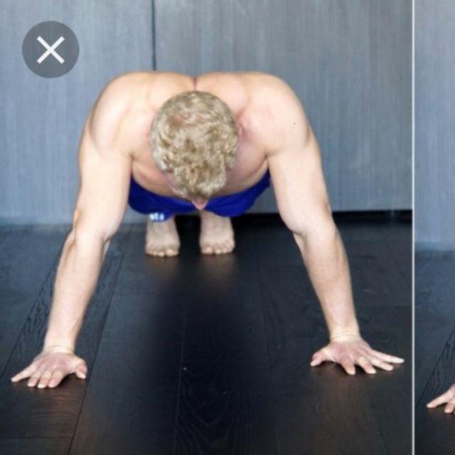 Scapular Push Ups - Exercise How-to - Workout Trainer by Skimble