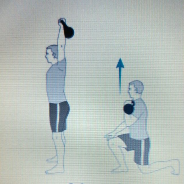 Left Kettlebell Reverse Lunge & Press by Merrill G. - Exercise How-to ...