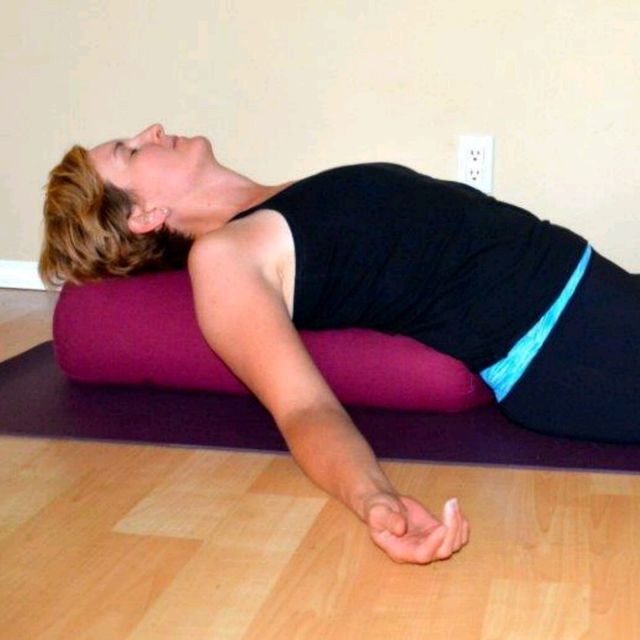 Corpse With Bolster by Shana Martin - Exercise How-to - Skimble