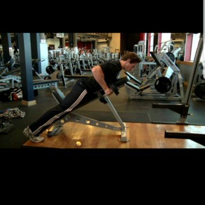 Row Machine Back- 50 Pounds - Exercise How-to - Workout Trainer by Skimble