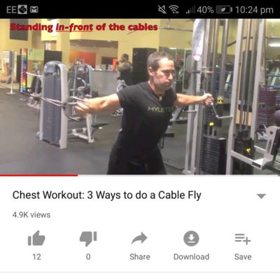 Cable Fly (mid) by Emma Jones - Exercise How-to - Skimble