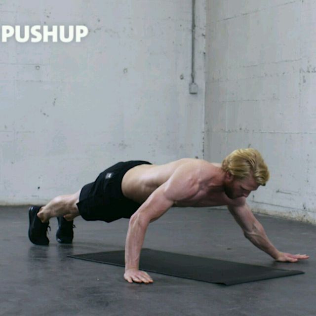 Archer Pushup - Exercise How-to - Workout Trainer by Skimble