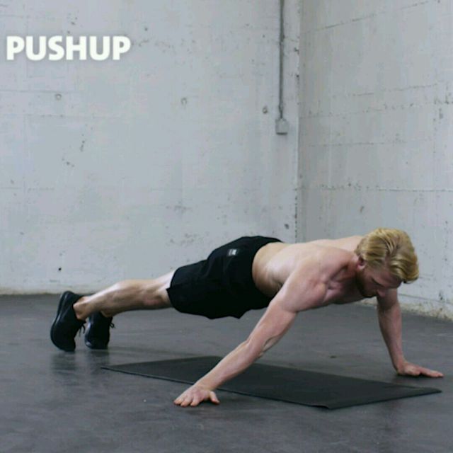 Archer Pushup - Exercise How-to - Workout Trainer by Skimble