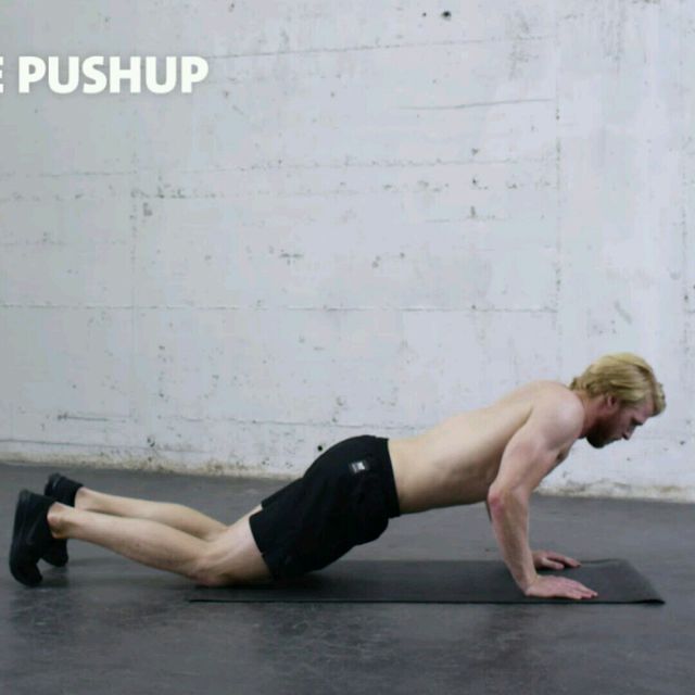 Negative Pushups - Exercise How-to - Workout Trainer by Skimble