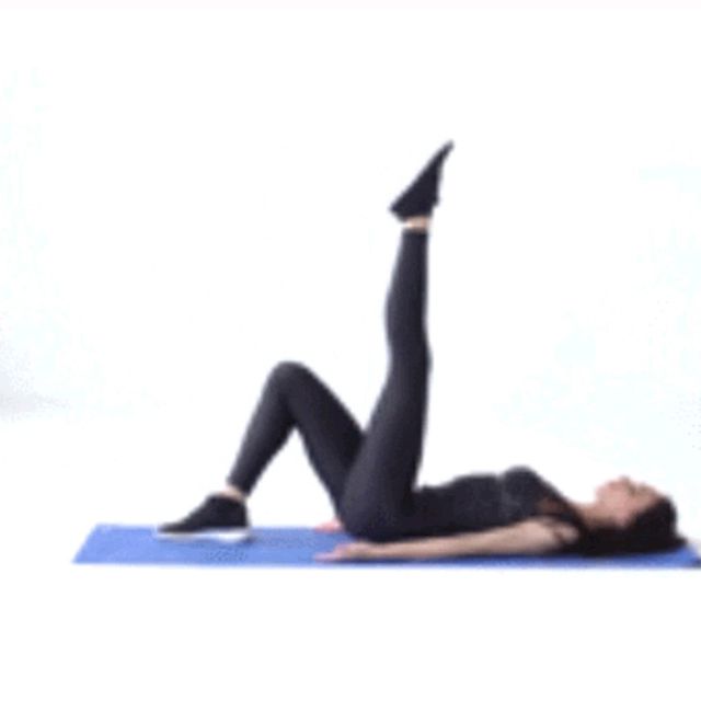 One Side Leg Raise by Jinwook Y. - Exercise How-to - Skimble