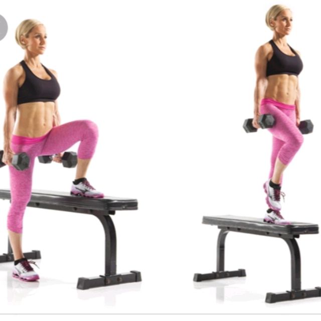 Step UPS Lateral by Xexu Lara - Ejercicio Cómo hacerlo - Skimble