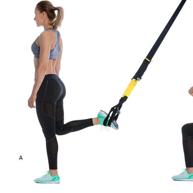 Trx Suspended Lunge - Exercise How-to - Workout Trainer by Skimble
