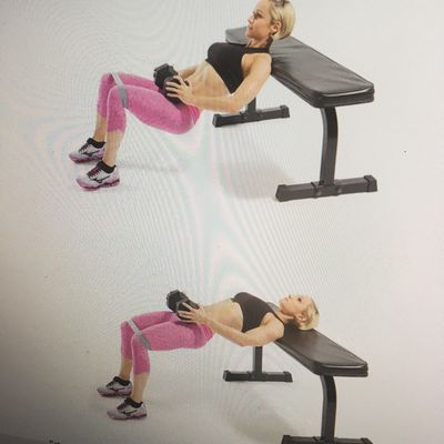 Lying Single Leg Hip Thrust - Exercise How-to - Workout Trainer by Skimble