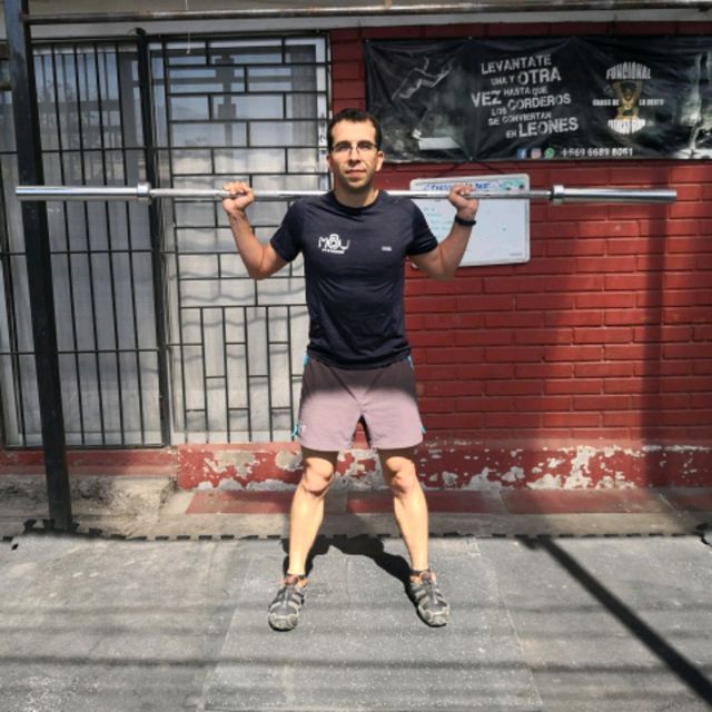 Sentadilla Barra Tras Nuca by Francisco Perez - Ejercicio Cómo hacerlo ...