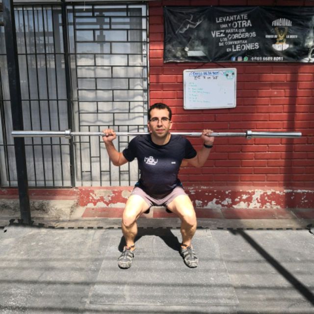 Sentadilla Barra Tras Nuca by Francisco Perez - Ejercicio Cómo hacerlo ...