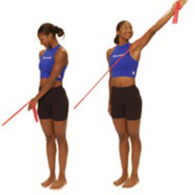 Left Arm Pull by Lindsey Palmer - Exercise How-to - Skimble