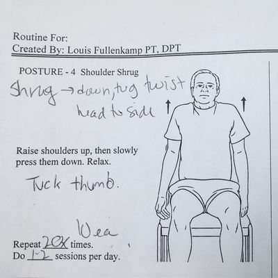 Shoulder Blade Pinch - Exercise How-to - Workout Trainer by Skimble