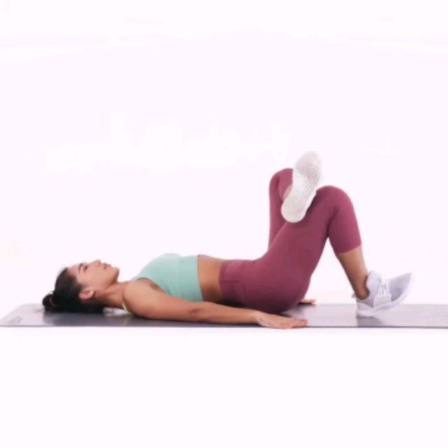 Stacked Leg Hip Bridge by Bernadette C. - Exercise How-to - Skimble