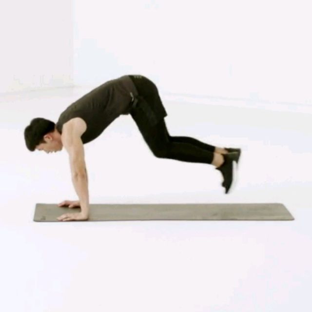 Plank Side Jump - Exercise How-to - Workout Trainer by Skimble