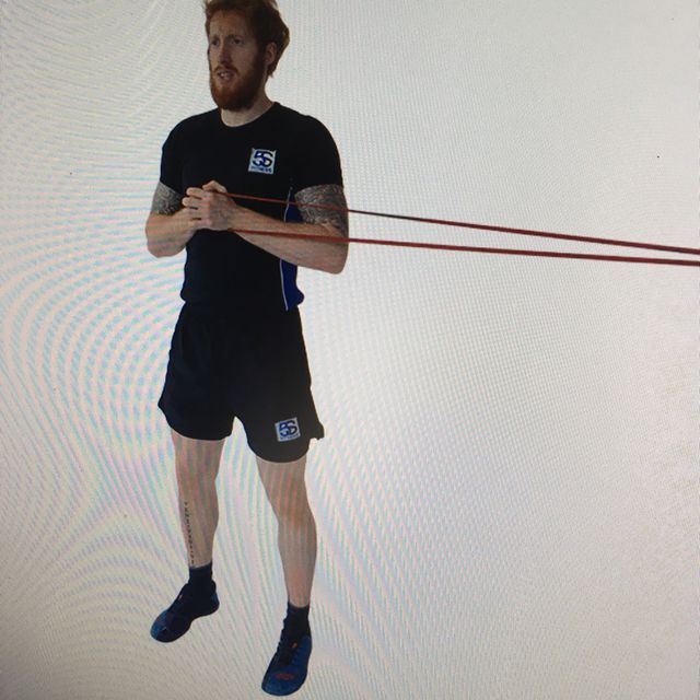 Band Stability Press by Grant X. - Exercise How-to - Skimble