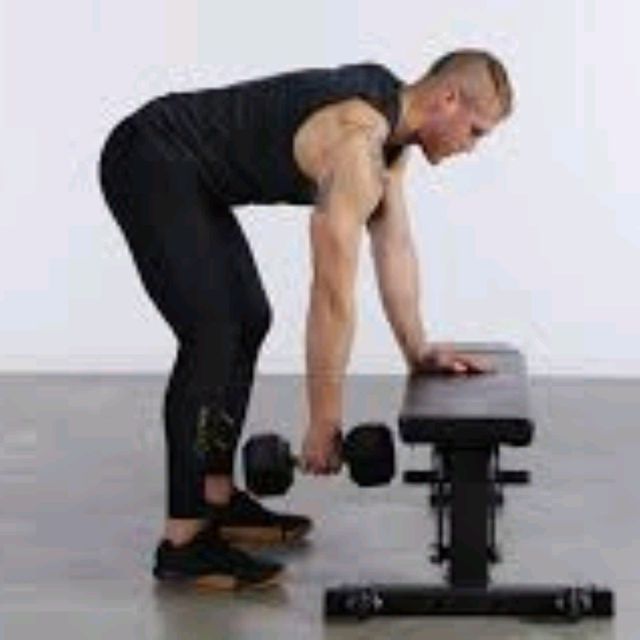 Single Arm 3 Point Rows por Silas Eisenback - Ejercicio Cómo hacerlo ...