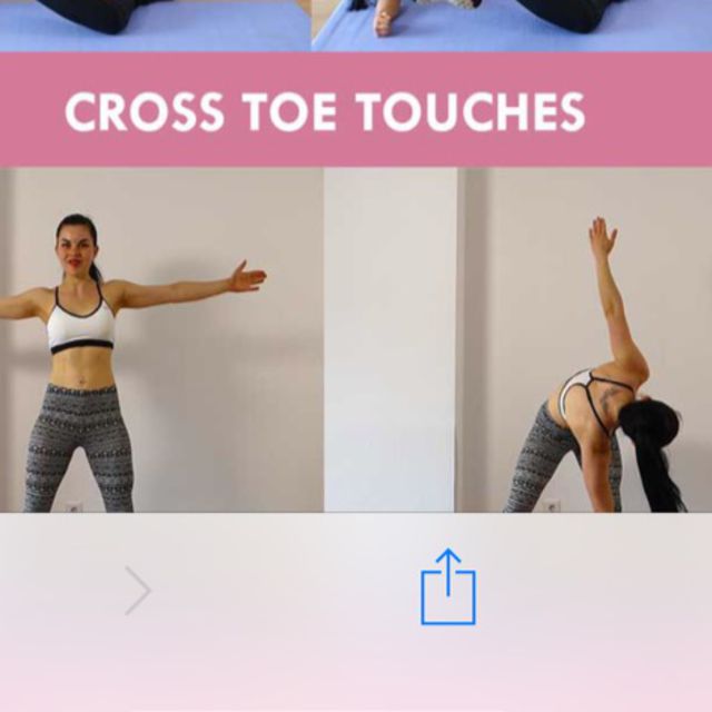 Cross Toe Touches by Bridgitte Dabrowski - Exercise How-to - Skimble
