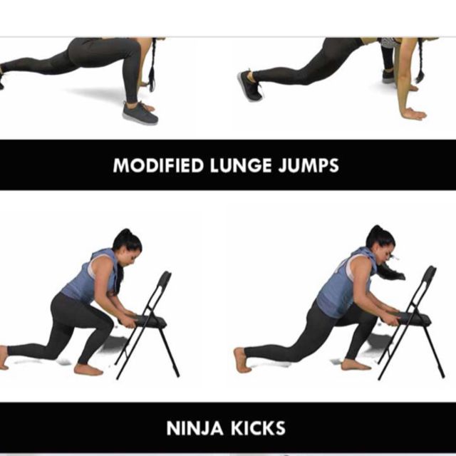 Modified Lunge Jump by Bridgitte Dabrowski - Exercise How-to - Skimble