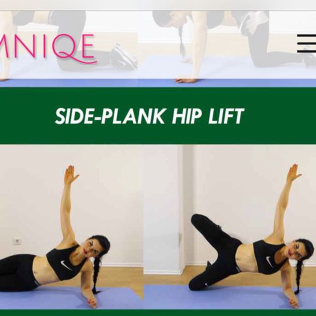 Side Plank Hip Lift by Bridgitte Dabrowski - Exercise How-to - Skimble