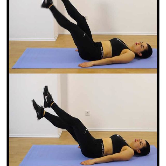 Up & Down Flutter Kicks by Bridgitte Dabrowski - Exercise How-to - Skimble