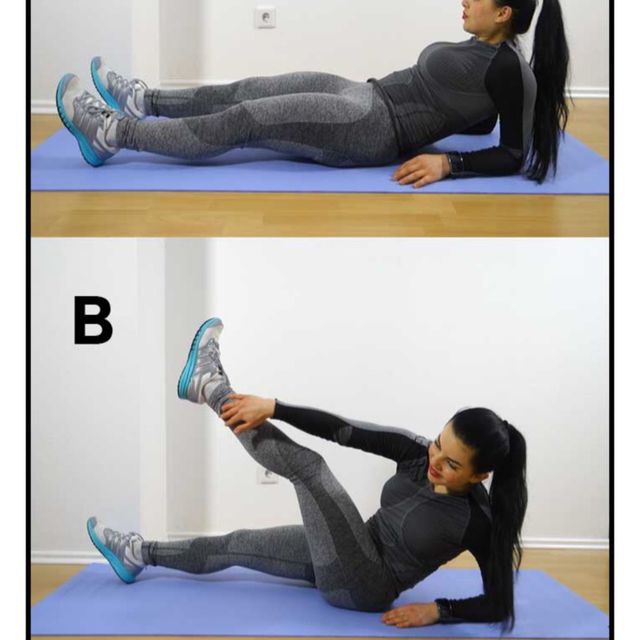 Oblique Crosses - Exercise How-to - Workout Trainer by Skimble
