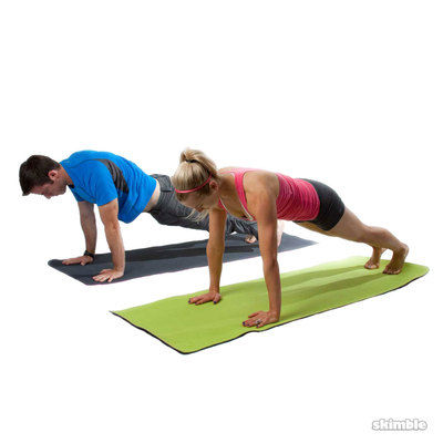 Plank Pyramid Challenge - Workout Collection - Skimble Workout Trainer