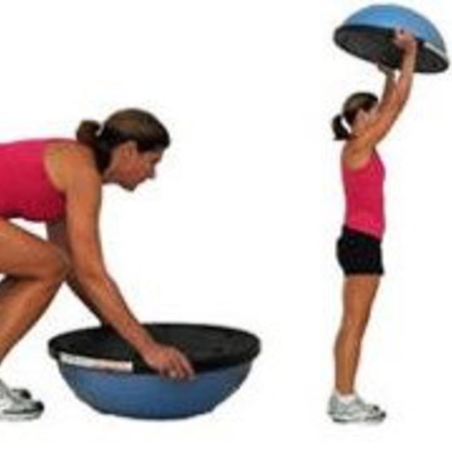 Bosu Burpee by Adele A. - Exercise How-to - Skimble