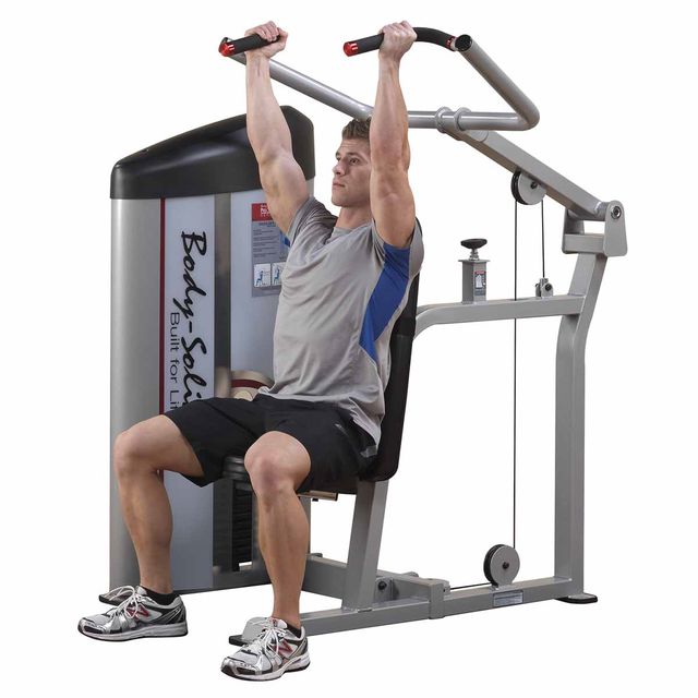 Machine Shoulder Press 5/10 by Kyle Matzdorf - Exercise How-to - Skimble