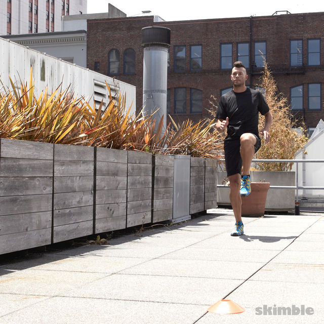 Outdoor Leg Drills - Leg Workout - Skimble Workout Trainer