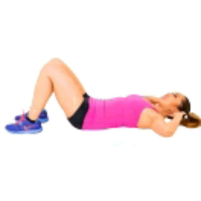 Triple crunch - Exercise How-to - Workout Trainer by Skimble