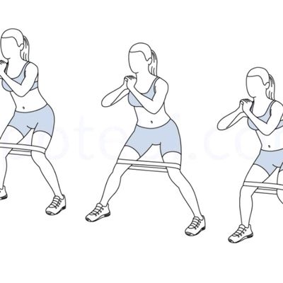 Forward Walk With Band by Donna Taylor - Exercise How-to - Skimble