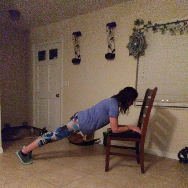 Modified Plank On Bench Or Chair - Exercise How-to - Workout Trainer by ...