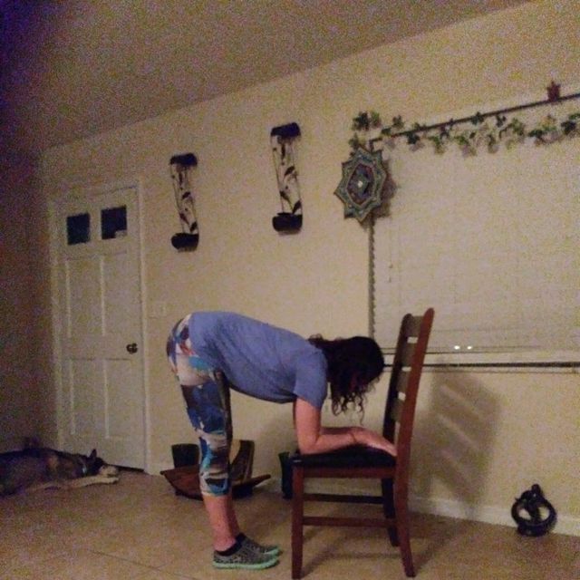Modified Plank On Bench Or Chair by Marie Perry - Exercise How-to - Skimble