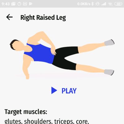 Left Hand Raised Plank - Exercise How-to - Workout Trainer by Skimble