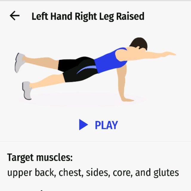 Left Hand + Right Leg Plank by Michael B. - Exercise How-to - Skimble