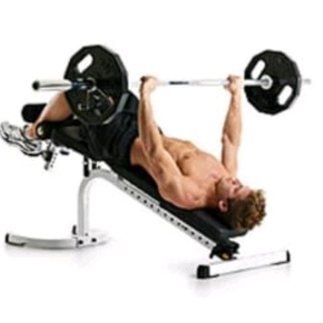 Decline Press - Exercise How-to - Workout Trainer by Skimble